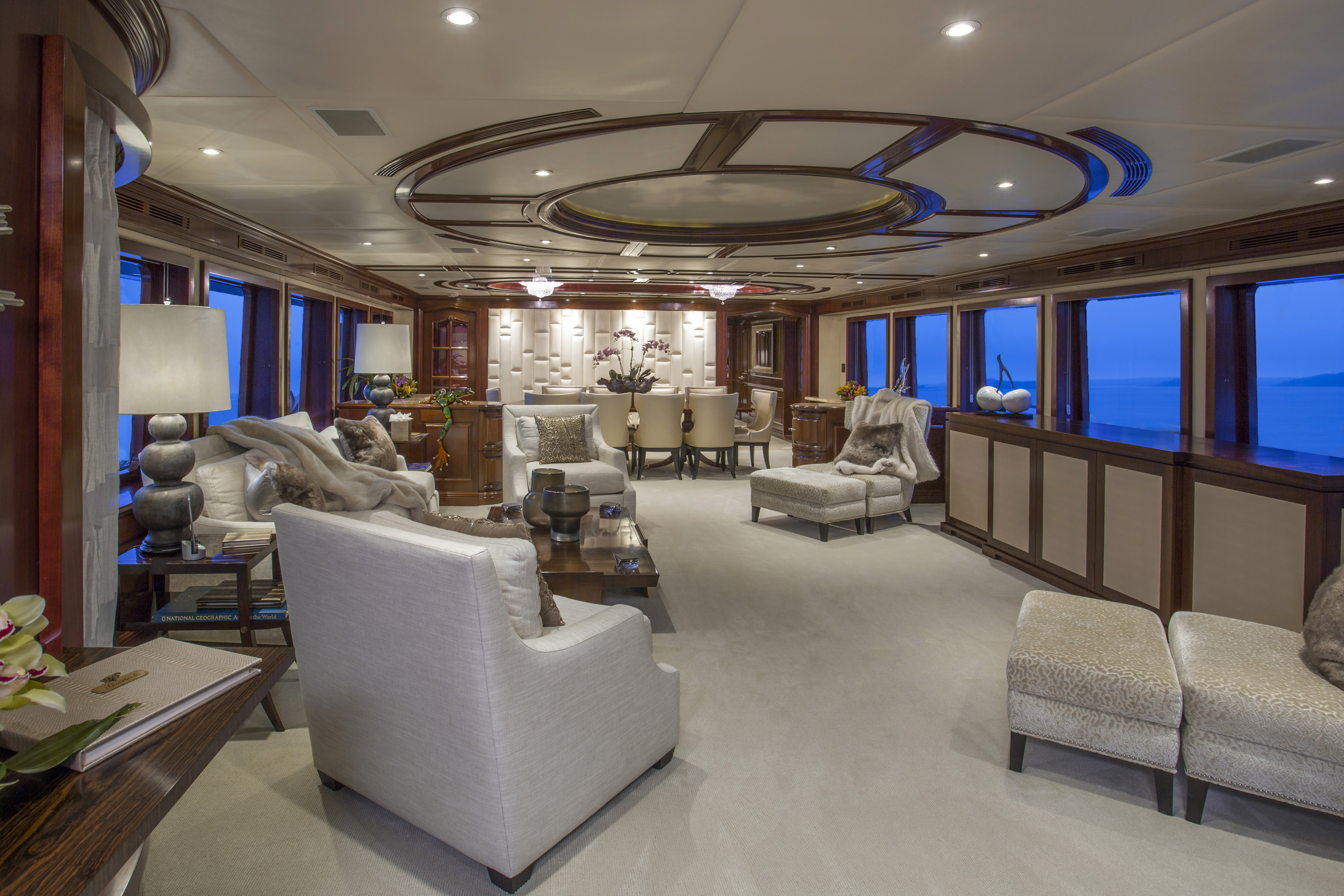 Main Salon Image Gallery – Luxury Yacht Browser | by CHARTERWORLD ...